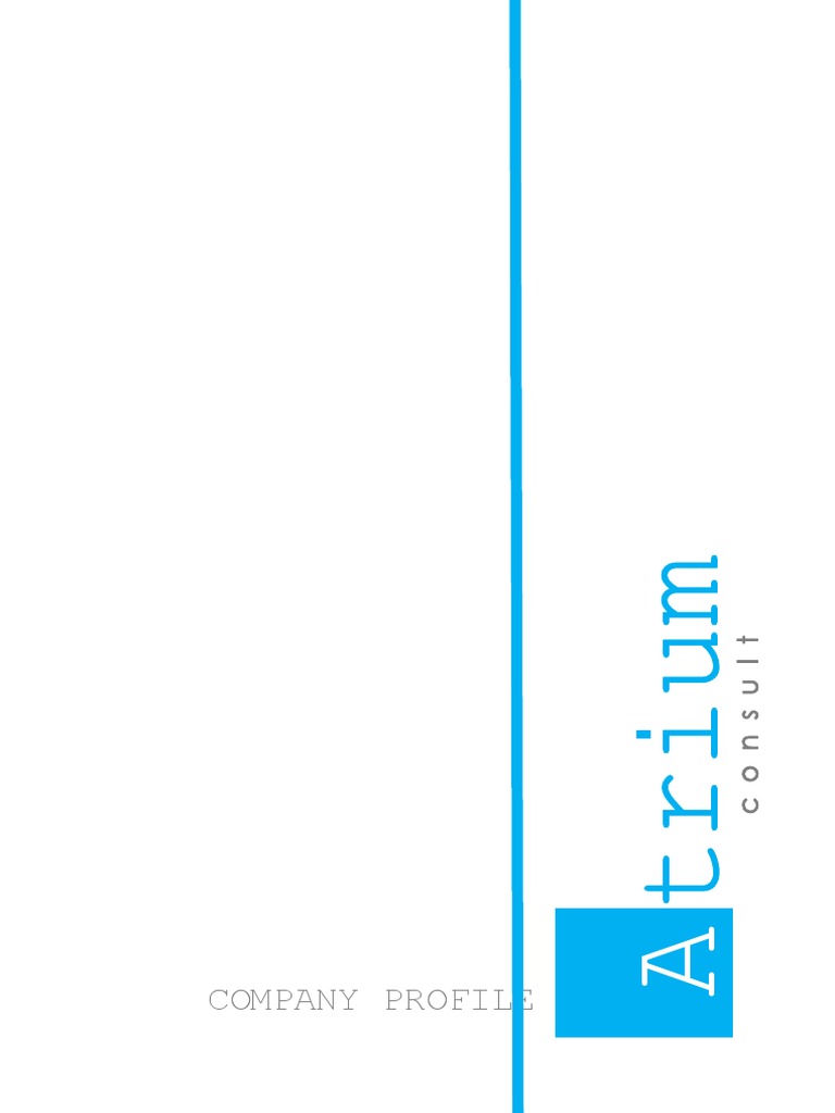 Atrium Company Profile PDF | PDF | Economic Sectors | Engineering