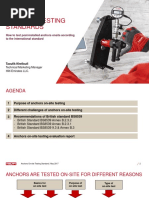 BS 8539 Anchor Installation Guide | PDF | Nut (Hardware) | Drill