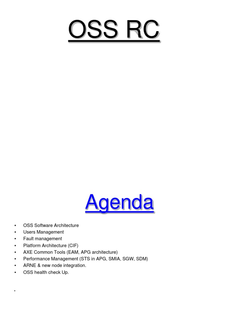 Oss RC | PDF | Command Line Interface | Computer Architecture