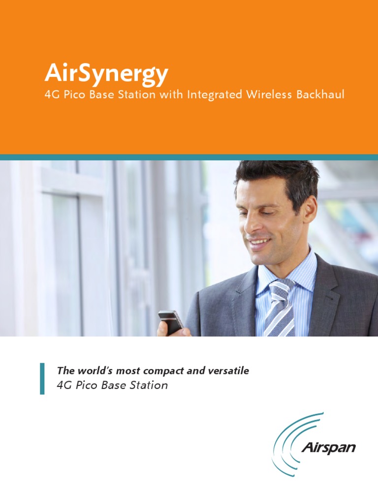 AirSpan Brochure | PDF | 4 G | Wi Max
