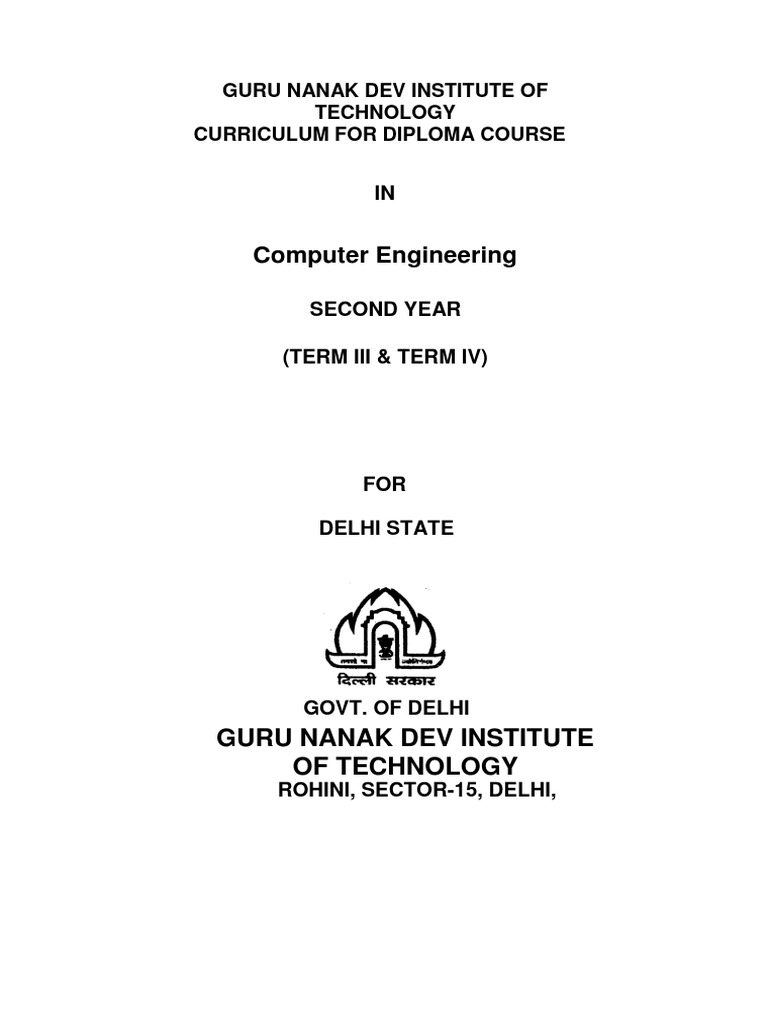 Delhi Polytechnic Sllybus | PDF | Modulation | Databases