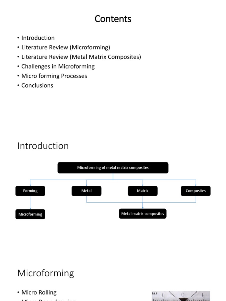 Introduction - Literature Review (Microforming) - Literature Review ...