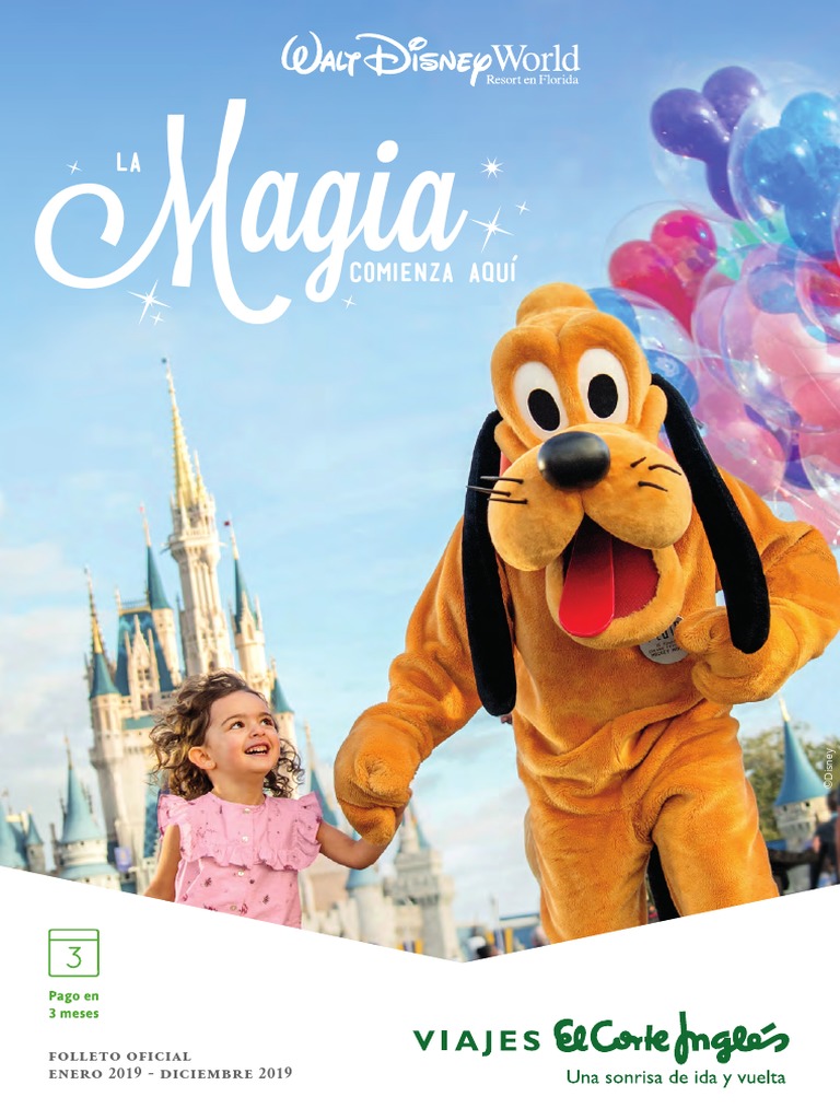 Folleto Walt Disney World Florida 2019 | PDF | Walt Disney World | The ...