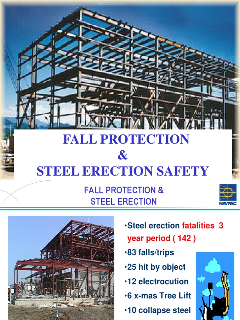 Fall Protection and Steel Erection Safety | PDF | Structural Steel ...