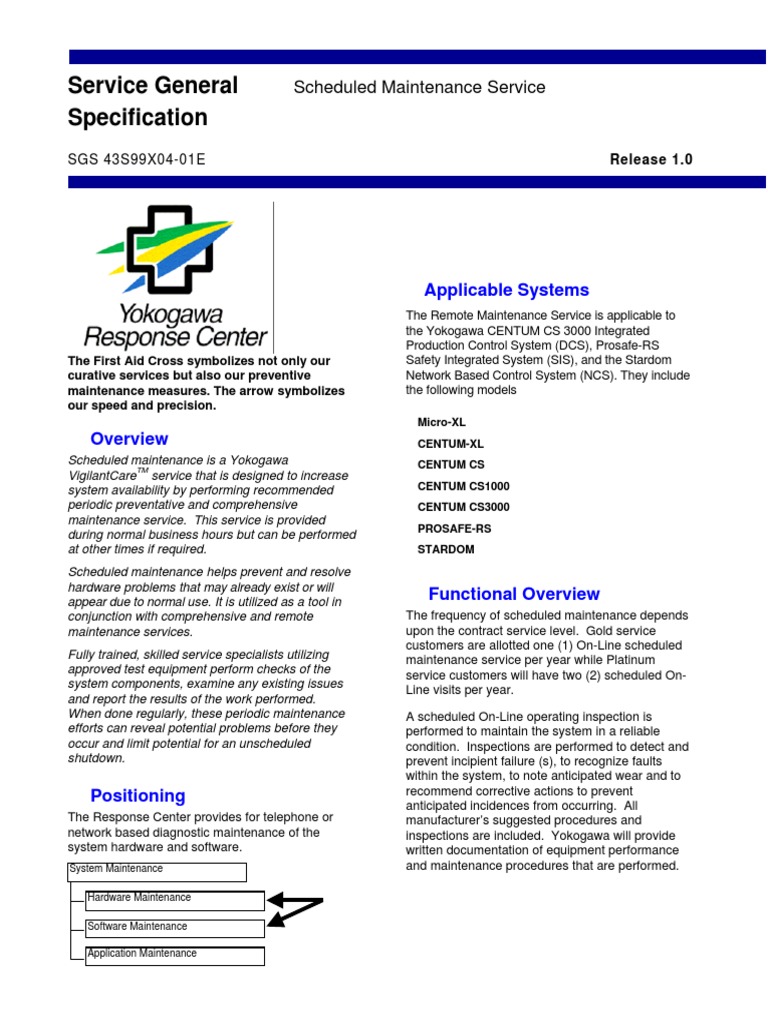 Service General Specification: Applicable Systems | PDF | Power Supply ...