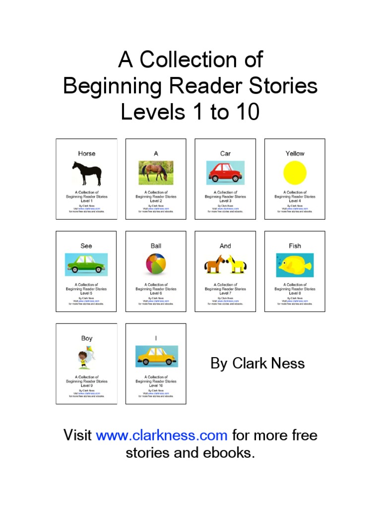Beginning Reader Stories - Levels 01 To 10 | PDF | Photocopier ...