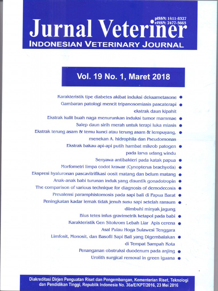 Jurnal Veteriner | PDF