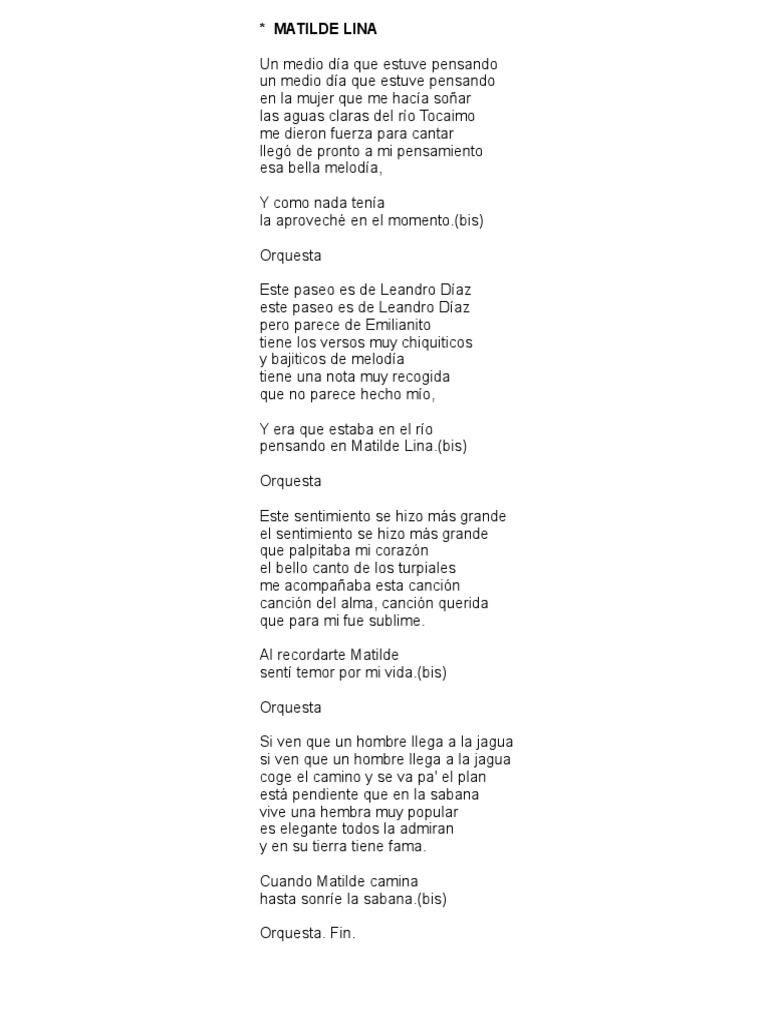 Matilde Lina | PDF | Arte | Clásicos