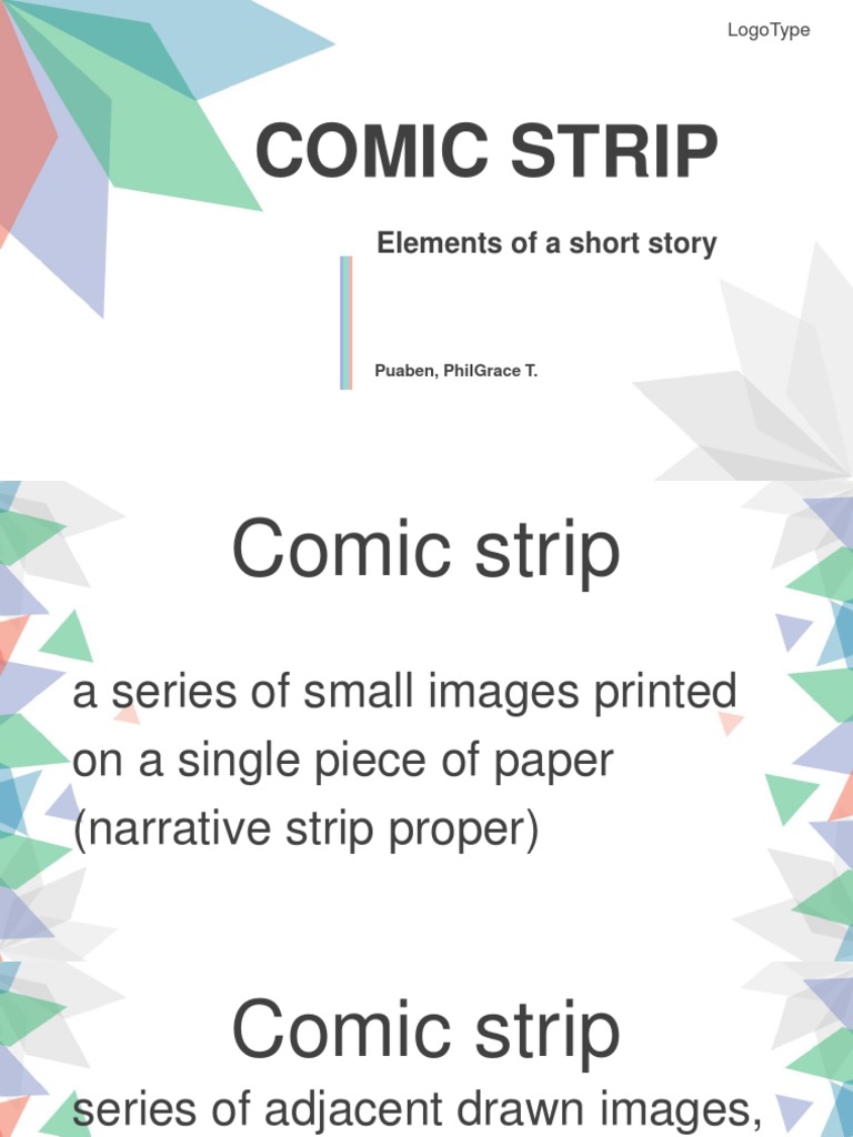 Comic Strip: Elements of A Short Story | PDF | Comic Strips | Comics