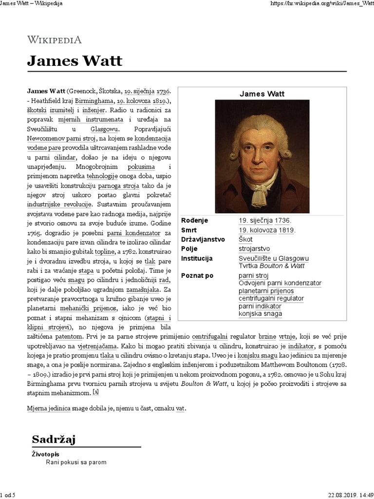 James Watt | PDF