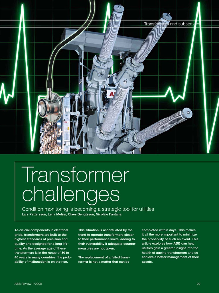 Optimizing Asset Management of Aging Transformers Through Comprehensive ...