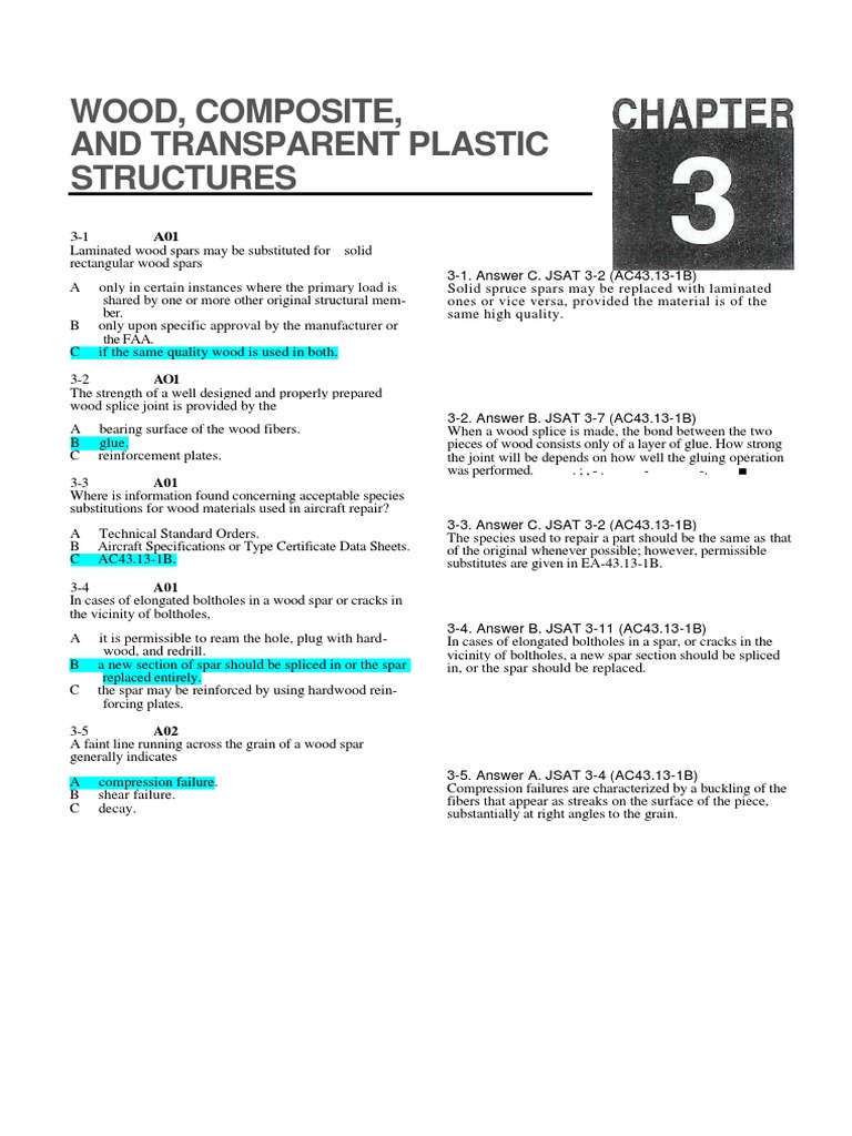 3-Wood, Composite, and Transparent Plastic Structures TEXT | PDF ...