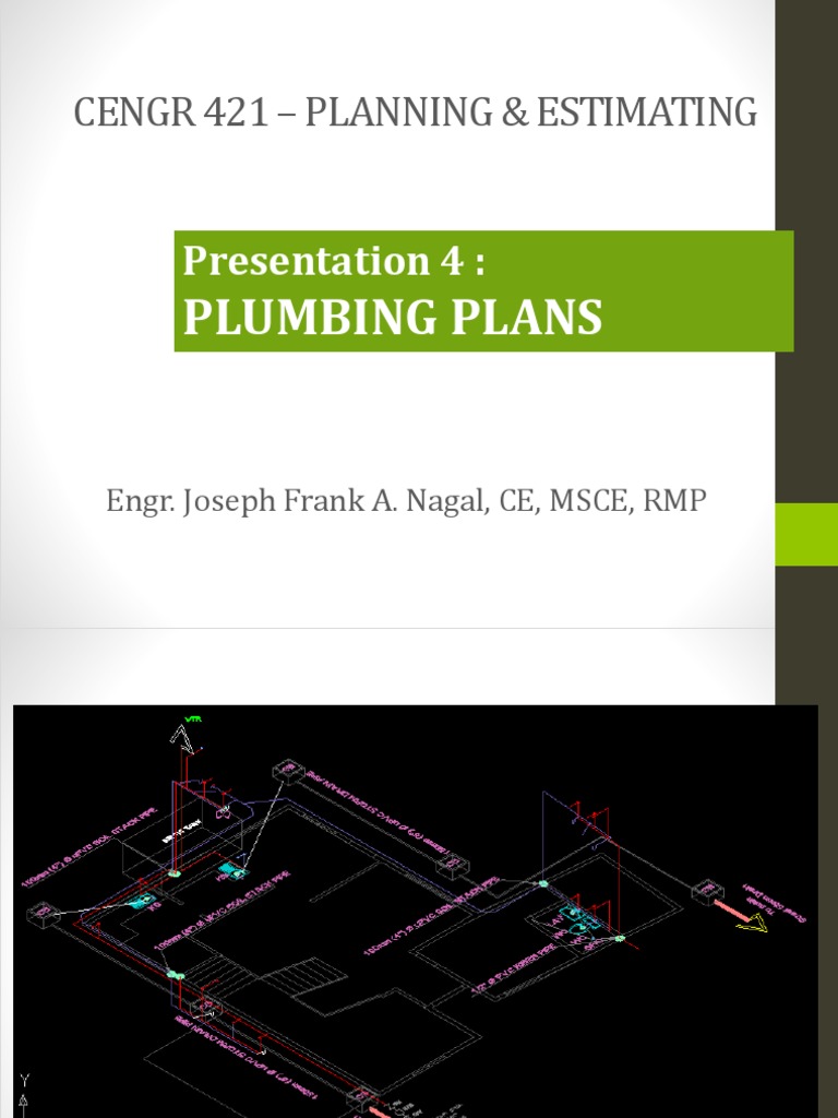 Cengr 421 - Planning & Estimating: Presentation 4 | PDF | Plumbing ...