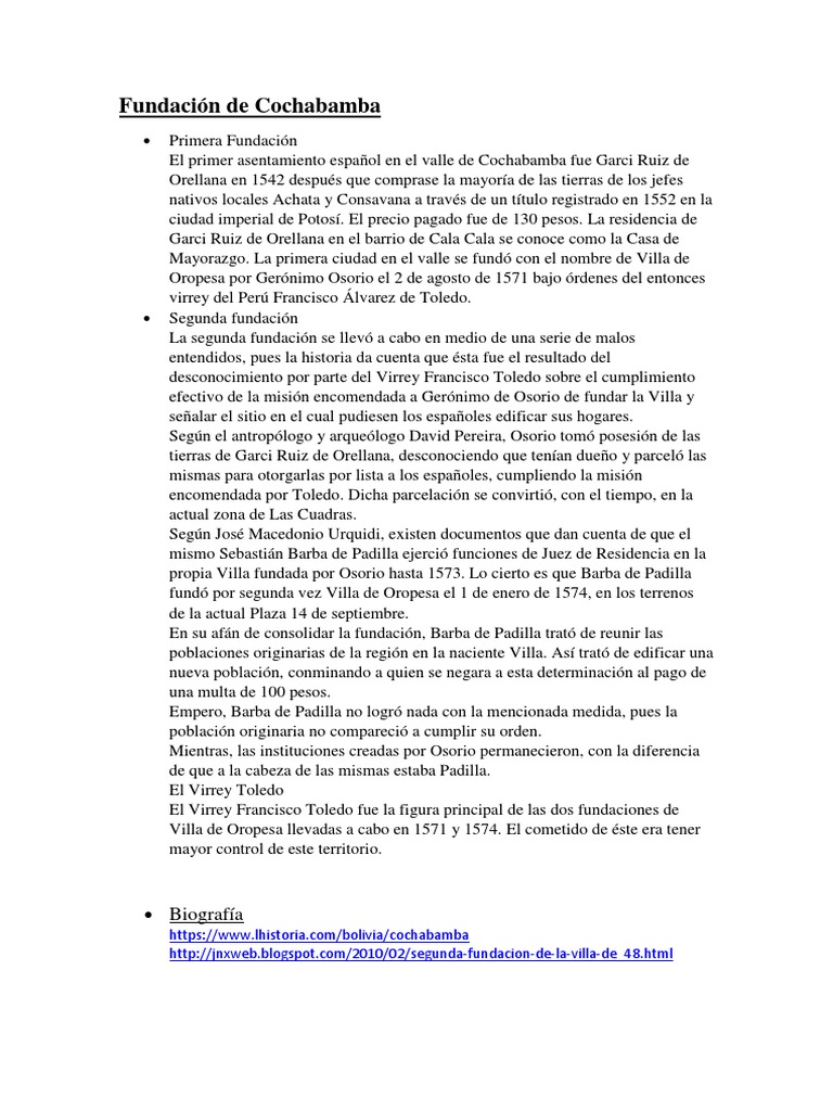 Historia de Cbba | PDF | Agitación