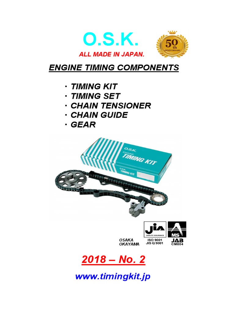 Engine Timing Components Timing Kit Timing Set Chain Tensioner Chain ...