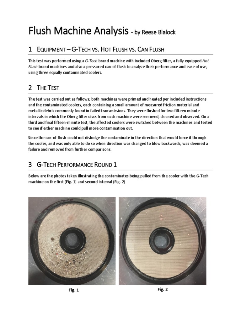 ATF Cooler Line Flush Machine Review | PDF | Mechanical Engineering ...