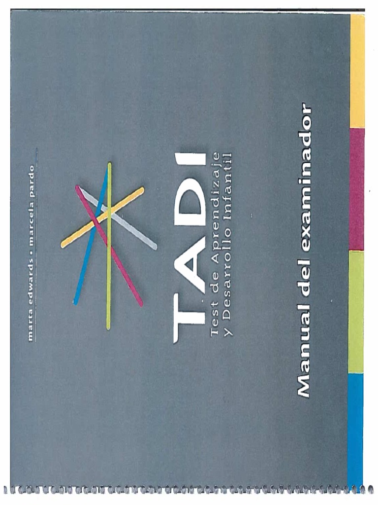 Manual TADI PDF | PDF