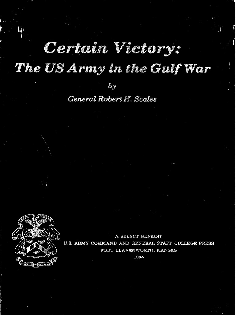 Certain Victory | PDF | United States Army | Gulf War