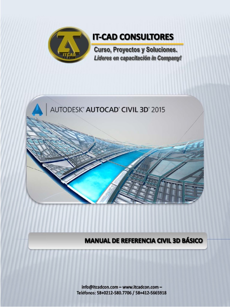 Manual Civil 3D Basico 2015 | Interfaces gráficas de usuario | Autodesk