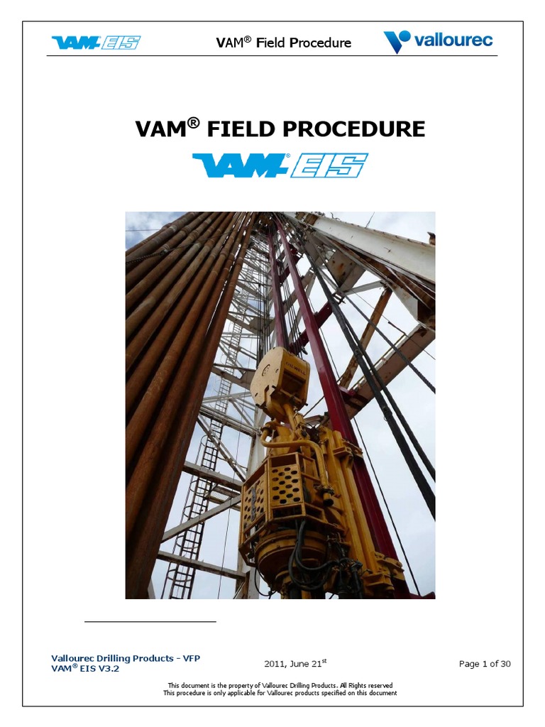 VFP - Vam Eis - en | PDF | Pipe (Fluid Conveyance) | Engineering Tolerance