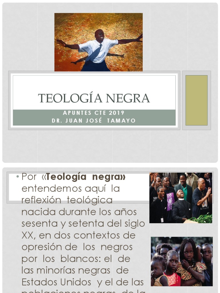 Teología Negra | PDF | Divinidad (disciplina académica) | Los símbolos