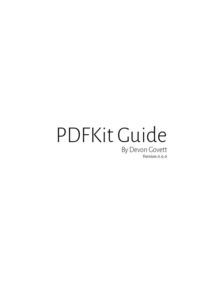 Pdfkit Guide: by Devon Govett | PDF | Typefaces | Password