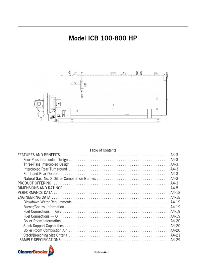 ICB Boiler Book PDF | PDF | Fuel Oil | Horsepower