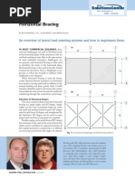 Horizontal Bracing in Steel Structures | PDF | Beam (Structure ...