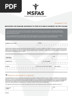 NSFAS 2026 Declaration Form - Final - 102805 | PDF | Justice | Crime ...