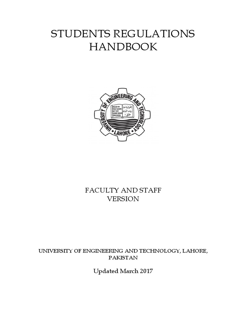 Reg Faculty Handbook2017 | PDF | Course Credit | Master Of Science