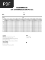 Form Monitoring Suhu Ruangan | PDF