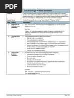 WORKSHEET - SCR Situation Complication Resolution - v1 | PDF ...