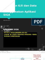 Instruksi Kerja Aplikasi SIRIKA - 2022 - NEW | PDF