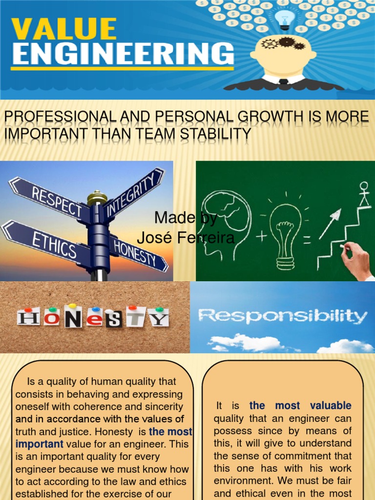 Engineer S Values | PDF | Integrity | Engineering
