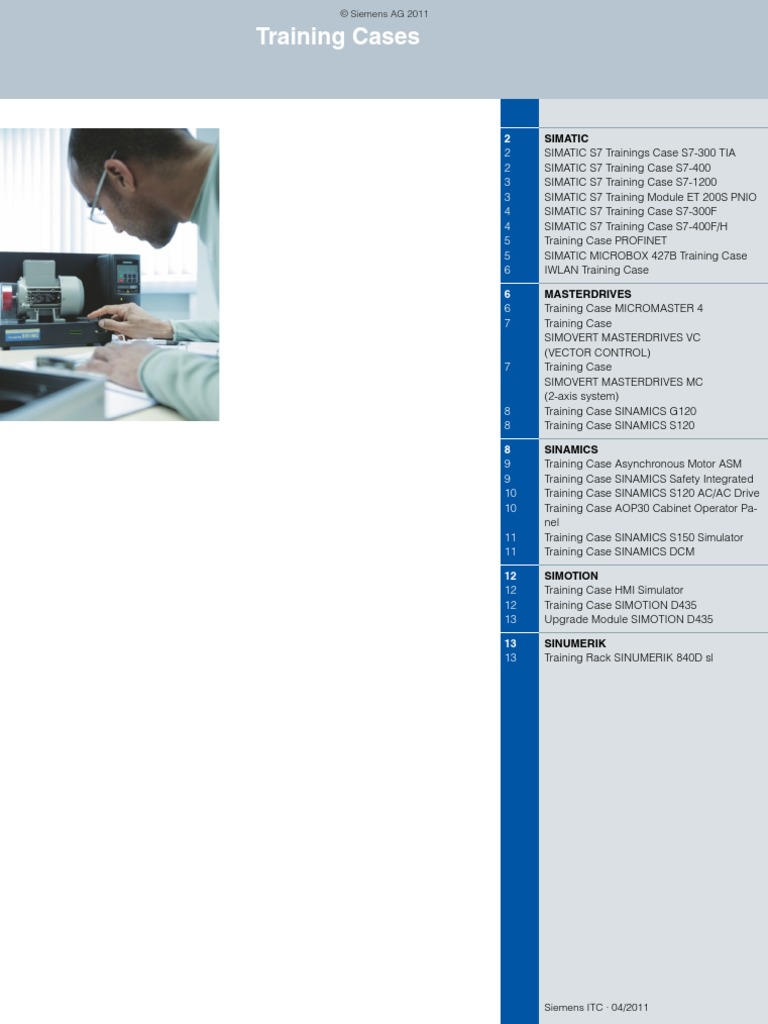 Training Cases EN PDF | PDF | Electric Motor | Alternating Current