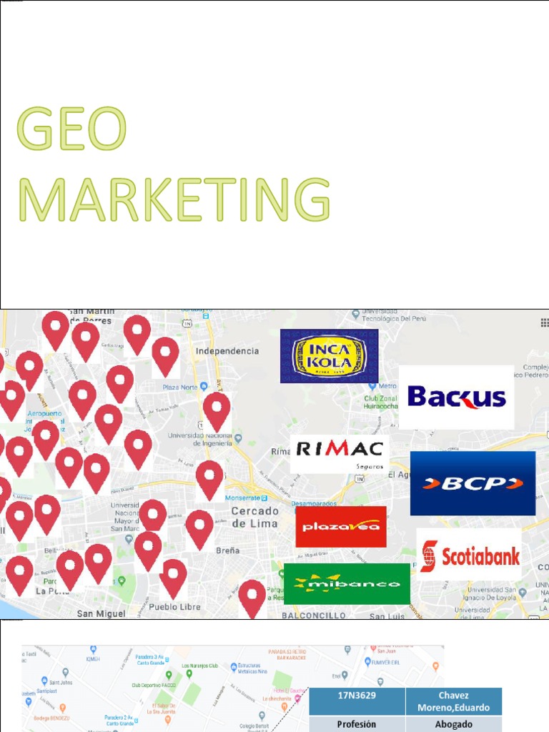Geomarketing: Estrategias y Aplicaciones | PDF | Sistema de información ...