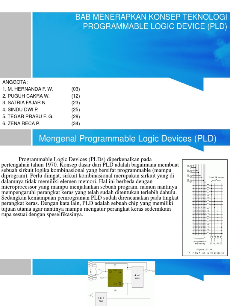 Bab Menerapkan Konsep Teknologi Programmable Logic Device | PDF ...