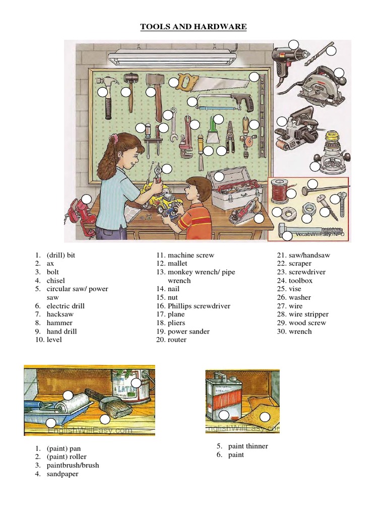 Construction Tools & Roles Guide | PDF