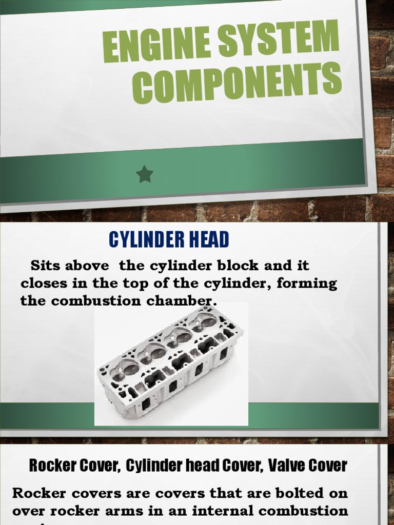Engine System Components | Download Free PDF | Internal Combustion ...