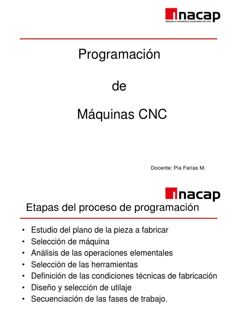 Presentación CNC 1 | PDF