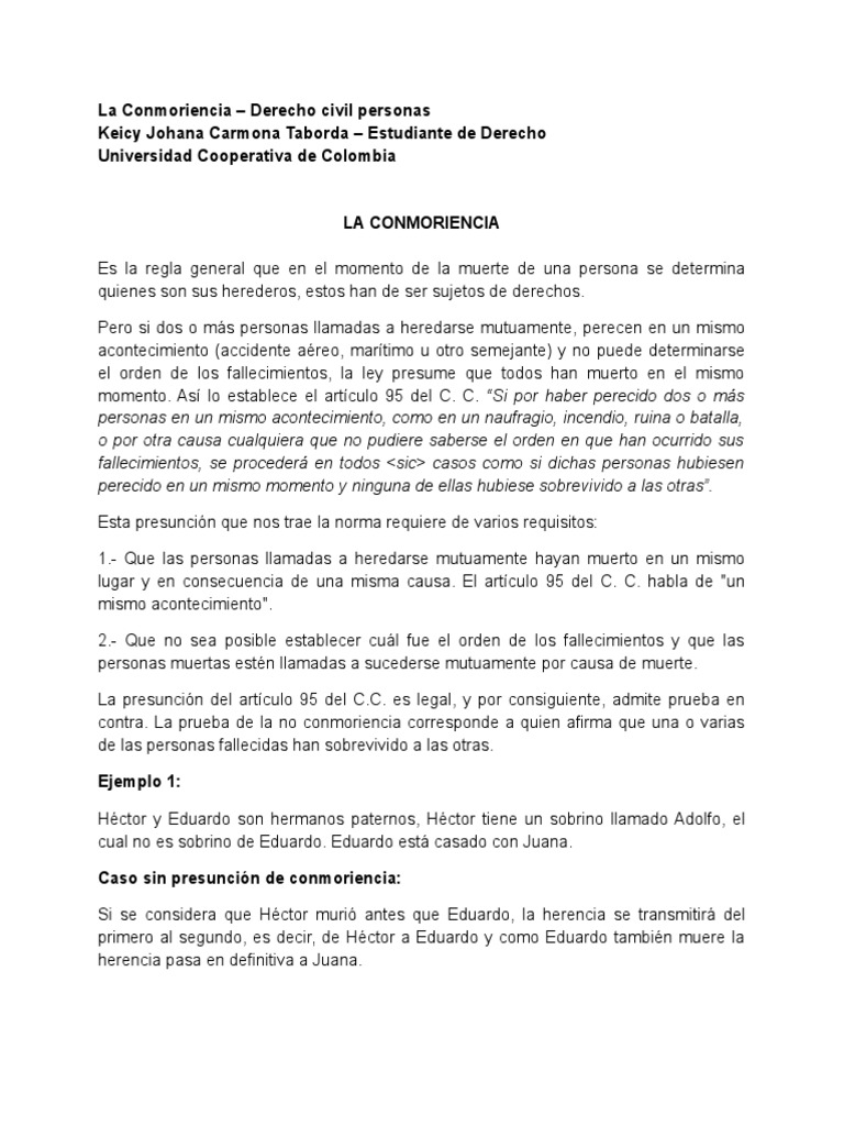 Conmiriencia | PDF | Herencia | Instituciones sociales