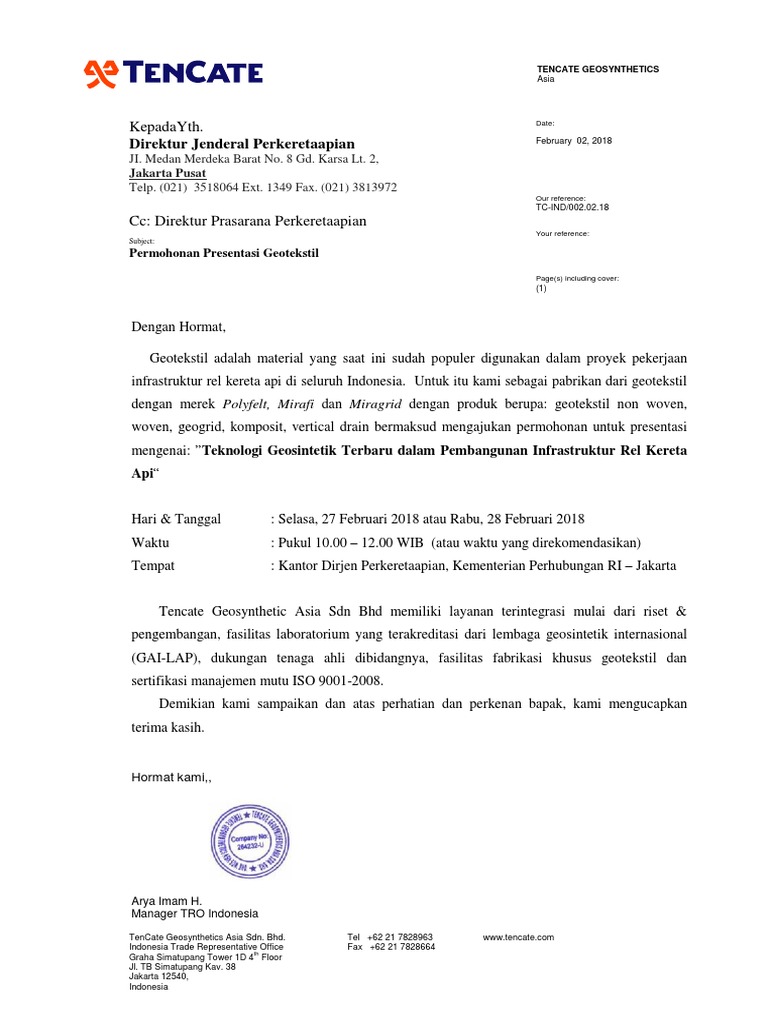 Contoh Surat Pengajuan Audiensi | PDF Contoh Surat Pengajuan Audiensi | PDF