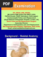 OSCE Hip Exam Guide for Students | PDF