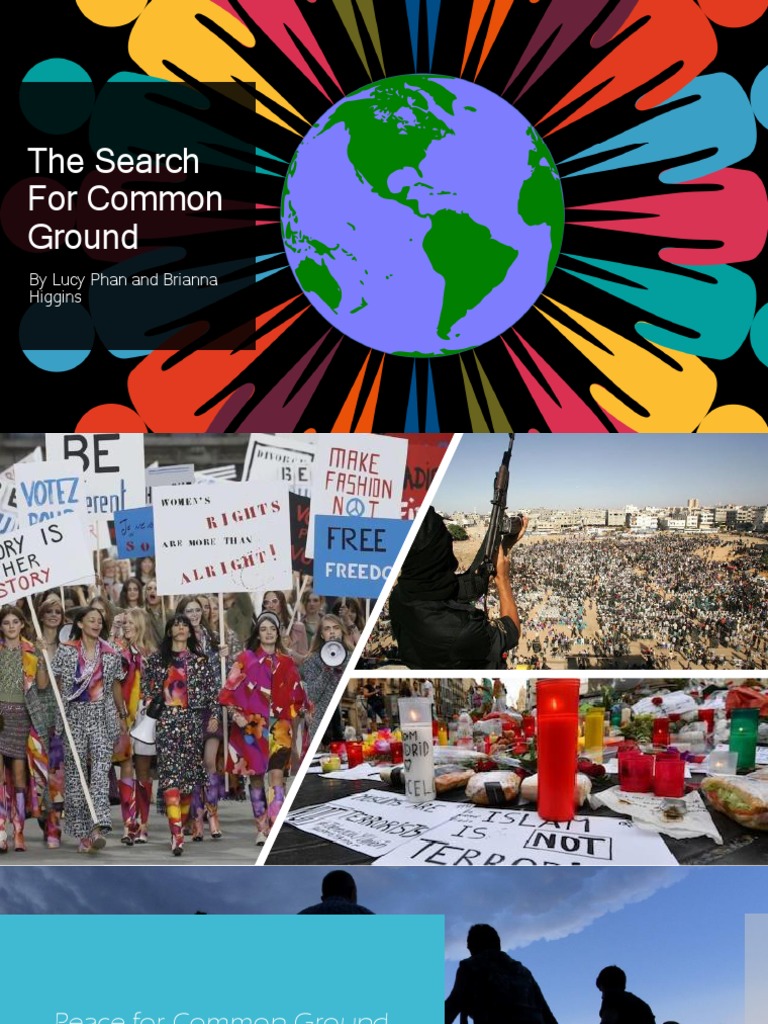 The Search For Common Ground | PDF