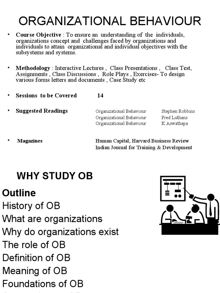 Session 1why Study OB | PDF | Organizational Behavior | System