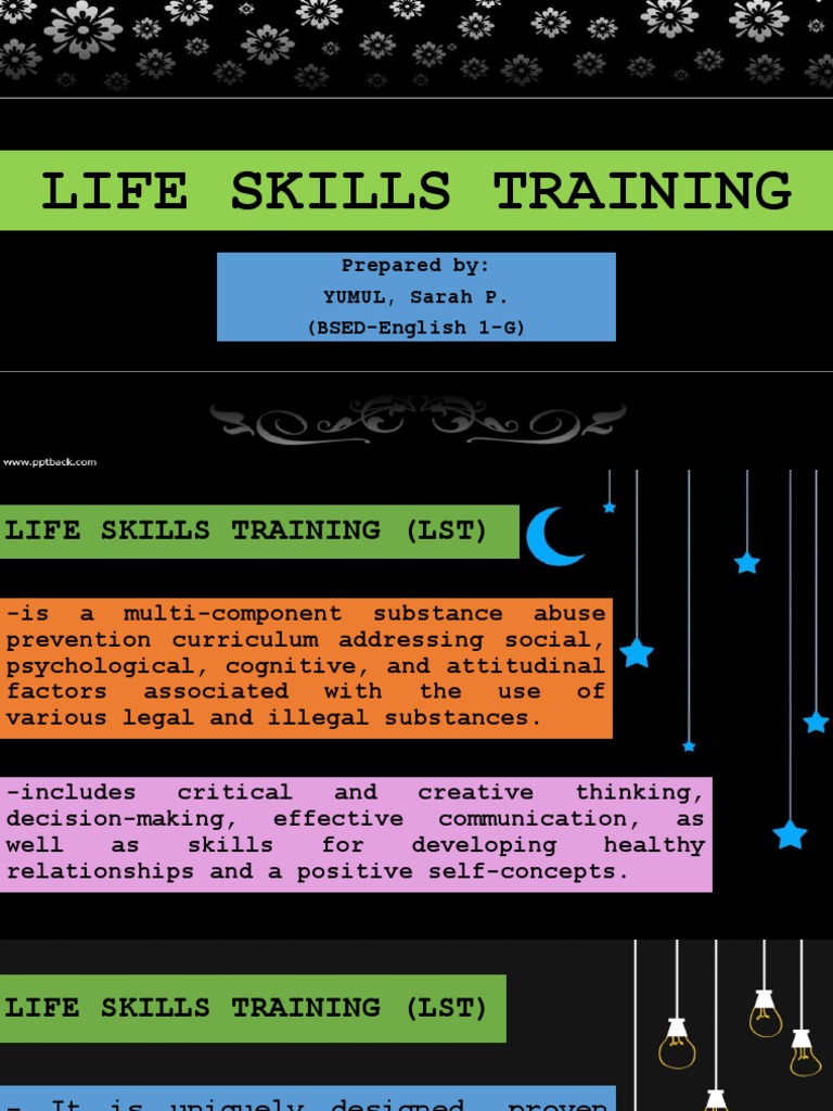 Life Skills Training | PDF | Life Skills | Substance Abuse