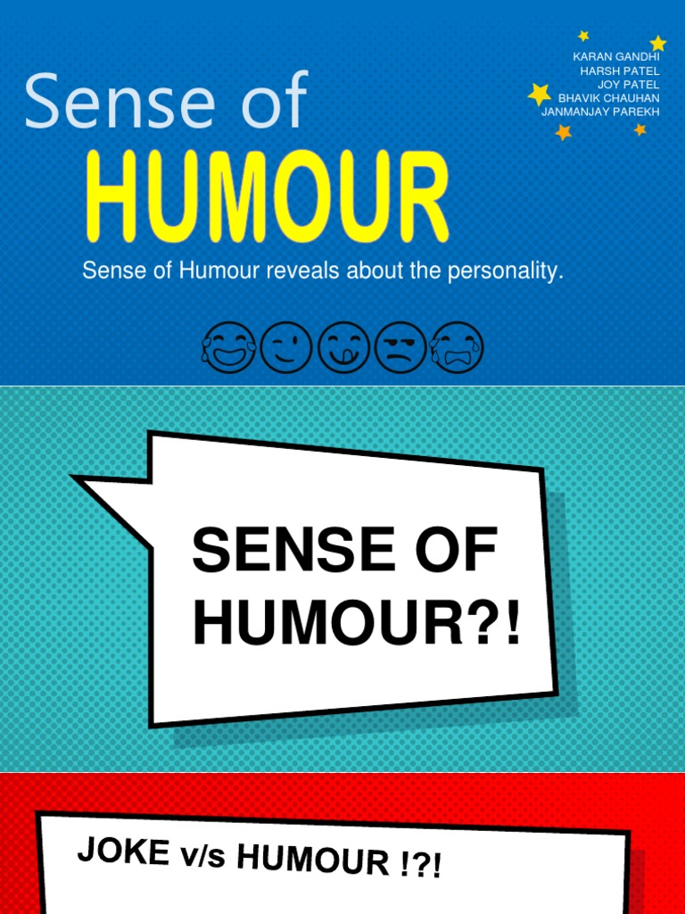 Understanding Sense of Humour | PDF | Humour | Laughter