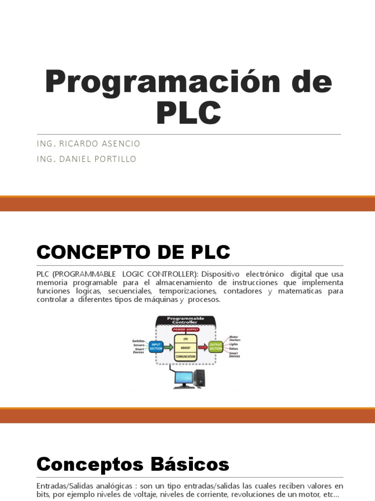 Programación de PLC | PDF | Controlador lógico programable | Relé