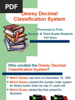 Dewey Decimal Classification Chart | PDF | Social Science | Science