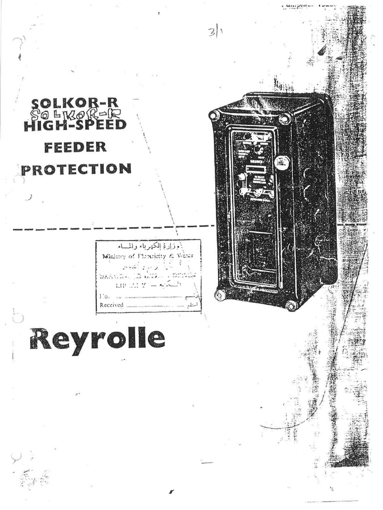 Solkor R Old manual